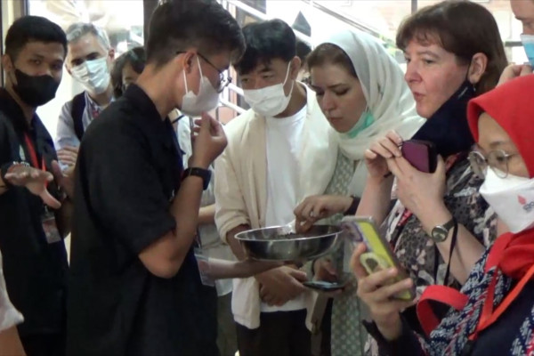 Mengenalkan integrasi teknologi di TTP Langgeran kepada delegasi G20 ...