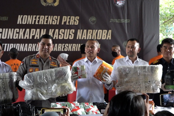 Bareskrim ungkap tujuh kasus pengedaran narkoba, 75 kg sabu diamankan - ANTARA News