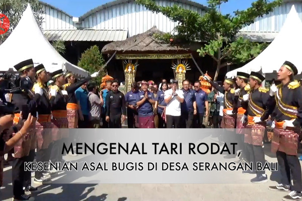 Mengenal Tari Rodat, kesenian asal Bugis di Desa Serangan Bali - ANTARA ...