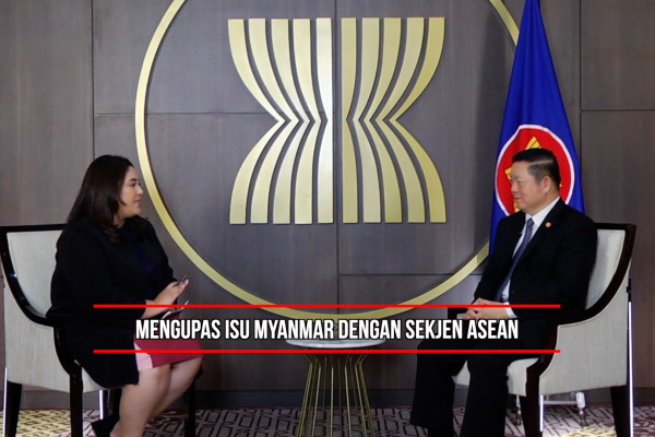 International Corner - Mengupas isu Myanmar dengan Sekjen ASEAN (3) - ANTARA News