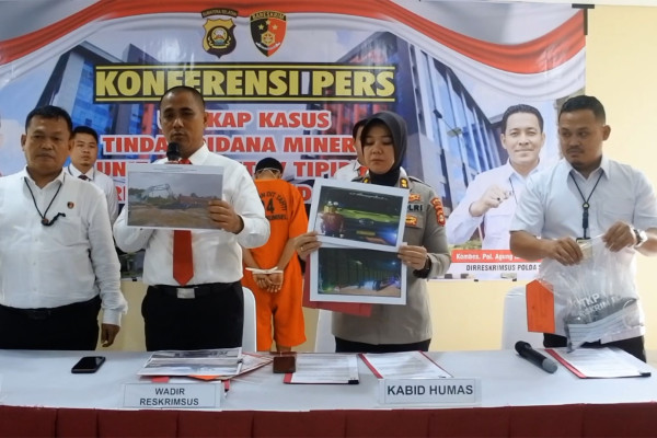 Polda Sumsel sita 50 ton batu bara ilegal dari 2 tersangka di OKU - ANTARA News
