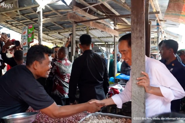 Jokowi sebut harga beras sedang naik di seluruh dunia - ANTARA News