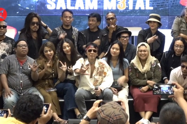 Jelang kampanye akbar Ganjar-Mahfud, Slank luncurkan ‘Salam M3tal’ - ANTARA News