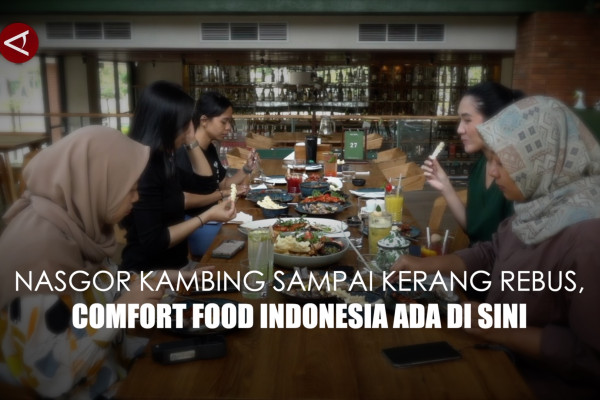 Nasgor kambing sampai kerang rebus, comfort food Indonesia ada di sini ...