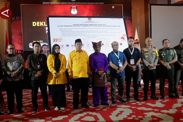 Deklarasi kampanye damai di Babel untuk wujudkan kompetisi sehat - ANTARA News