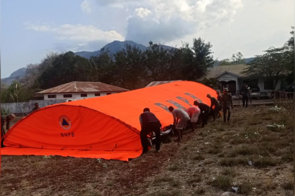BNPB siapkan pos pengungsian baru tanggap erupsi Gunung Lewotobi - ANTARA News