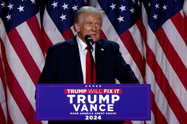 Donald Trump klaim menang pilpres AS 2024 - ANTARA News