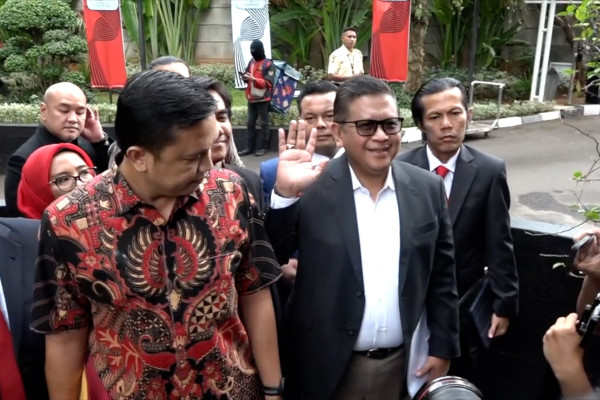 Sekjen PDIP Hasto Kristiyanto penuhi panggilan KPK - ANTARA News