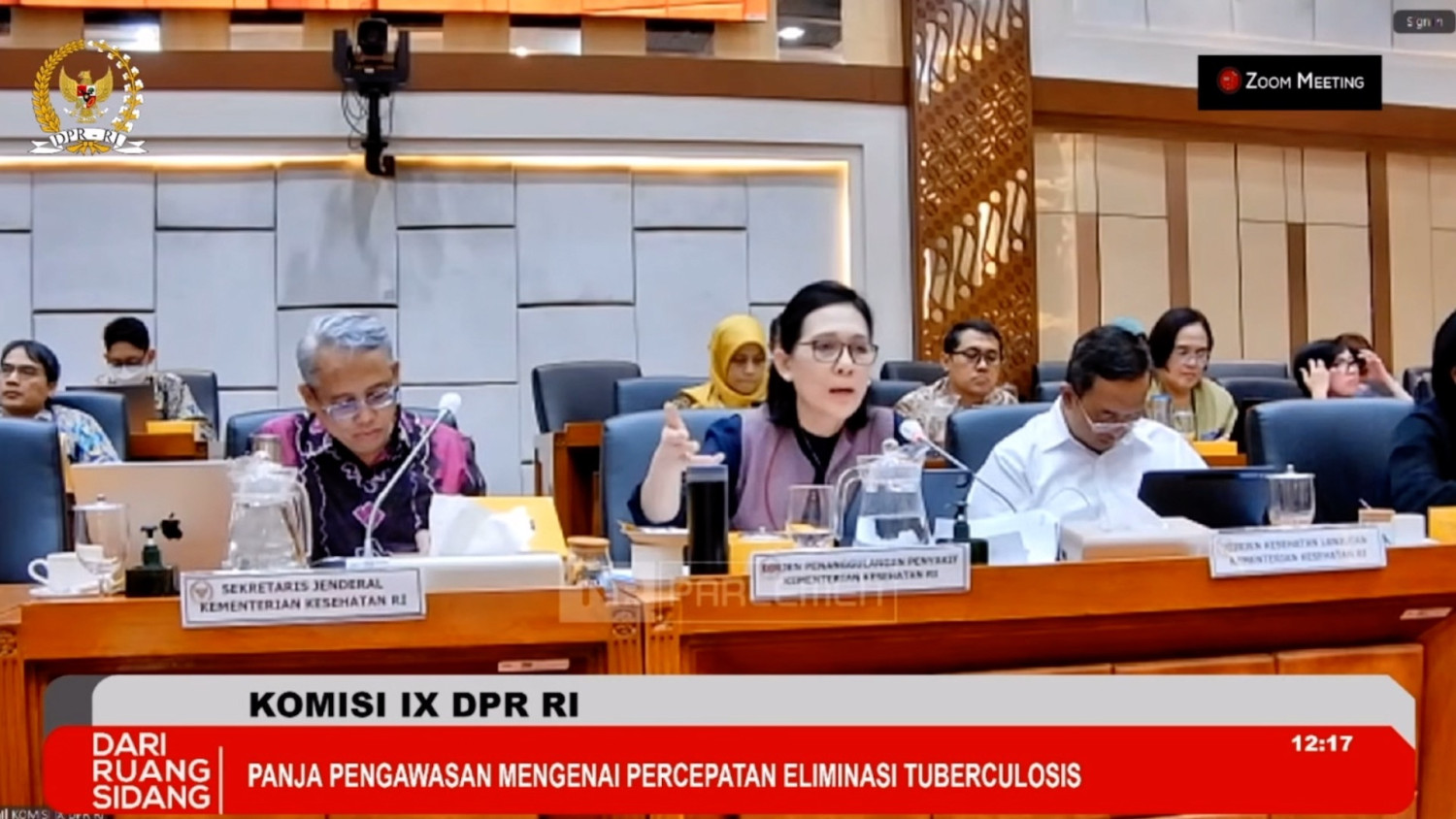 Kemenkes paparkan peta jalan eliminasi TBC hingga 2030 pada DPR ...