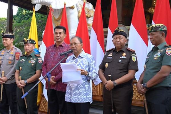 Tegas tolak ormas berkedok keamanan, Gubernur: Bali sudah kondusif - ANTARA News