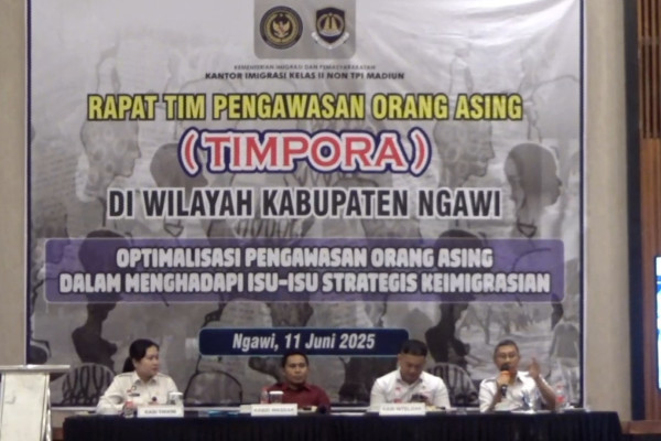 Kantor Imigrasi bentuk tim pengawas tenaga kerja asing di Ngawi - ANTARA News