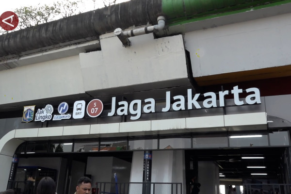 Pramono ganti nama halte Transjakarta Senen Sentral jadi Jaga Jakarta ...