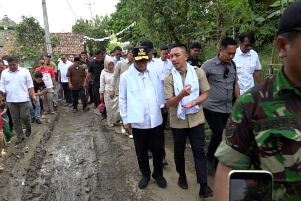 Program Bang Andra jadi prioritas, bangun 60 ruas jalan desa di Banten ...