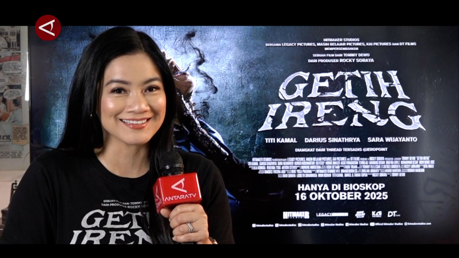 Titi Kamal ungkap teror santet sadis dalam film Getih Ireng - ANTARA News