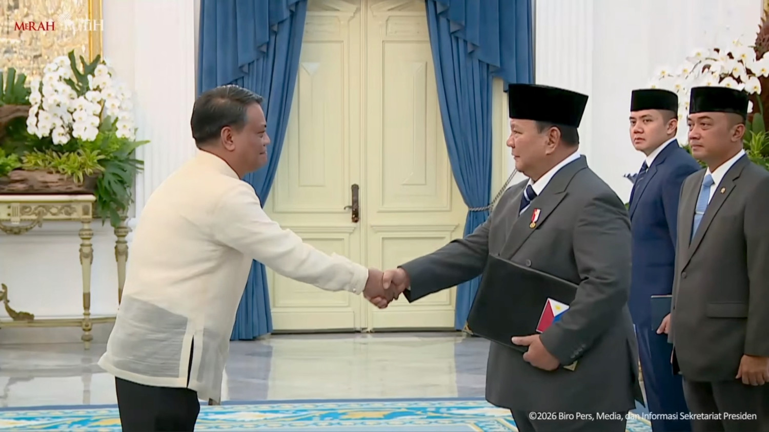 Prabowo terima surat kepercayaan dari 8 dubes negara sahabat - ANTARA News